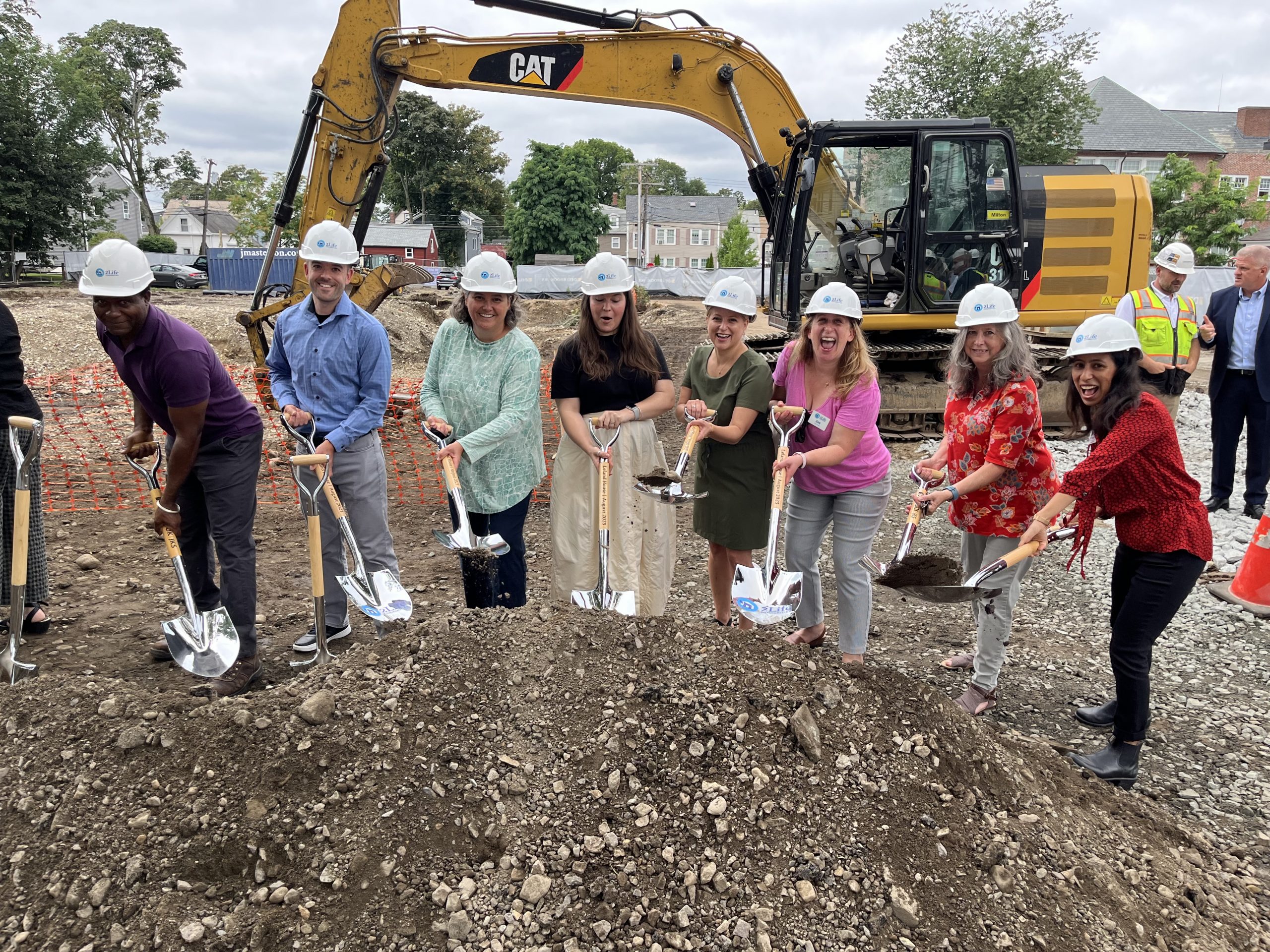 Leland House Groundbreaking - Prellwitz Chilinski Associates